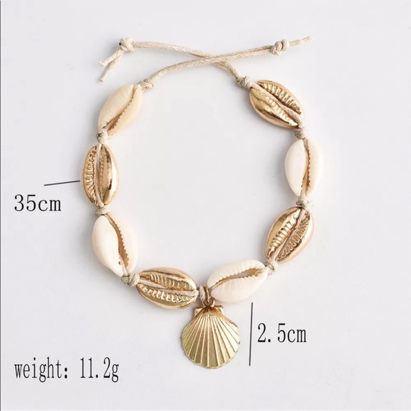 Jewelry | Sea Shell Anklet | Poshmark